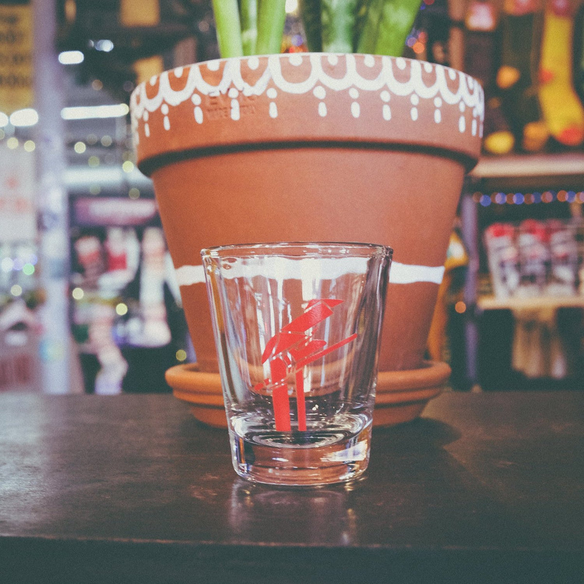 Symbol Shot Glass – Rockford Art Deli